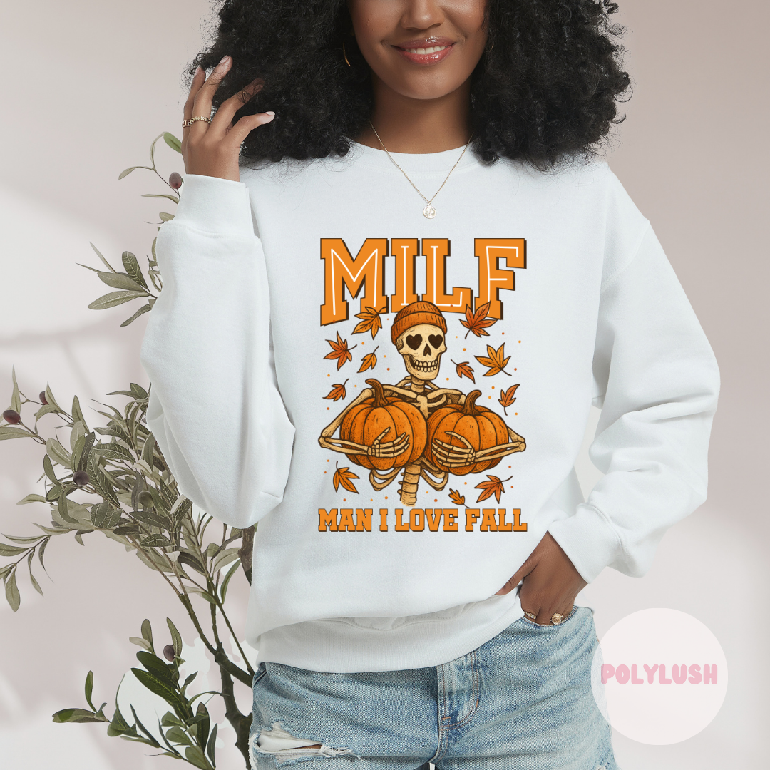 Milf Pumpkin DTF Transfer – Polylush
