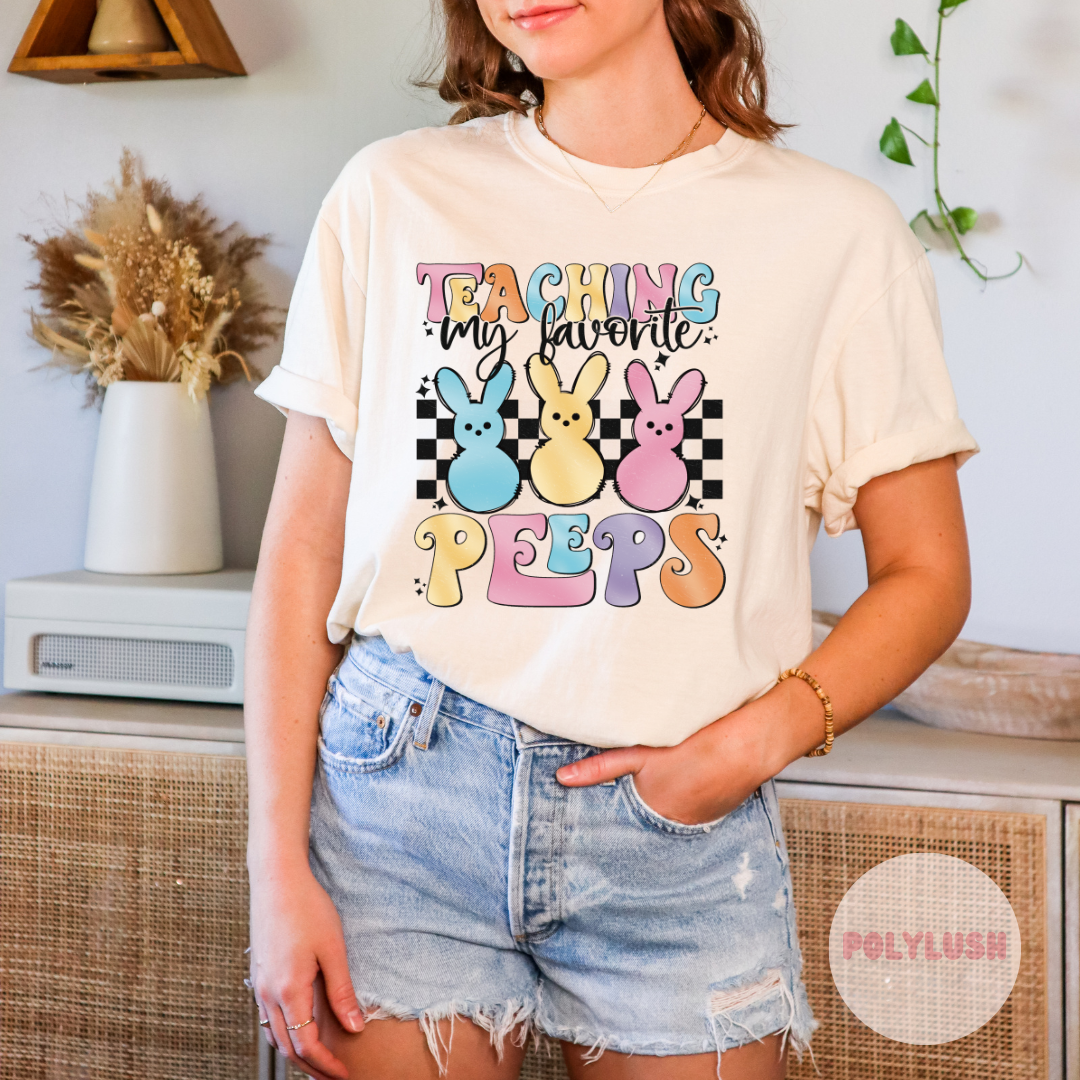 Teaching My Favorite Peeps DTF Transfer – Polylush