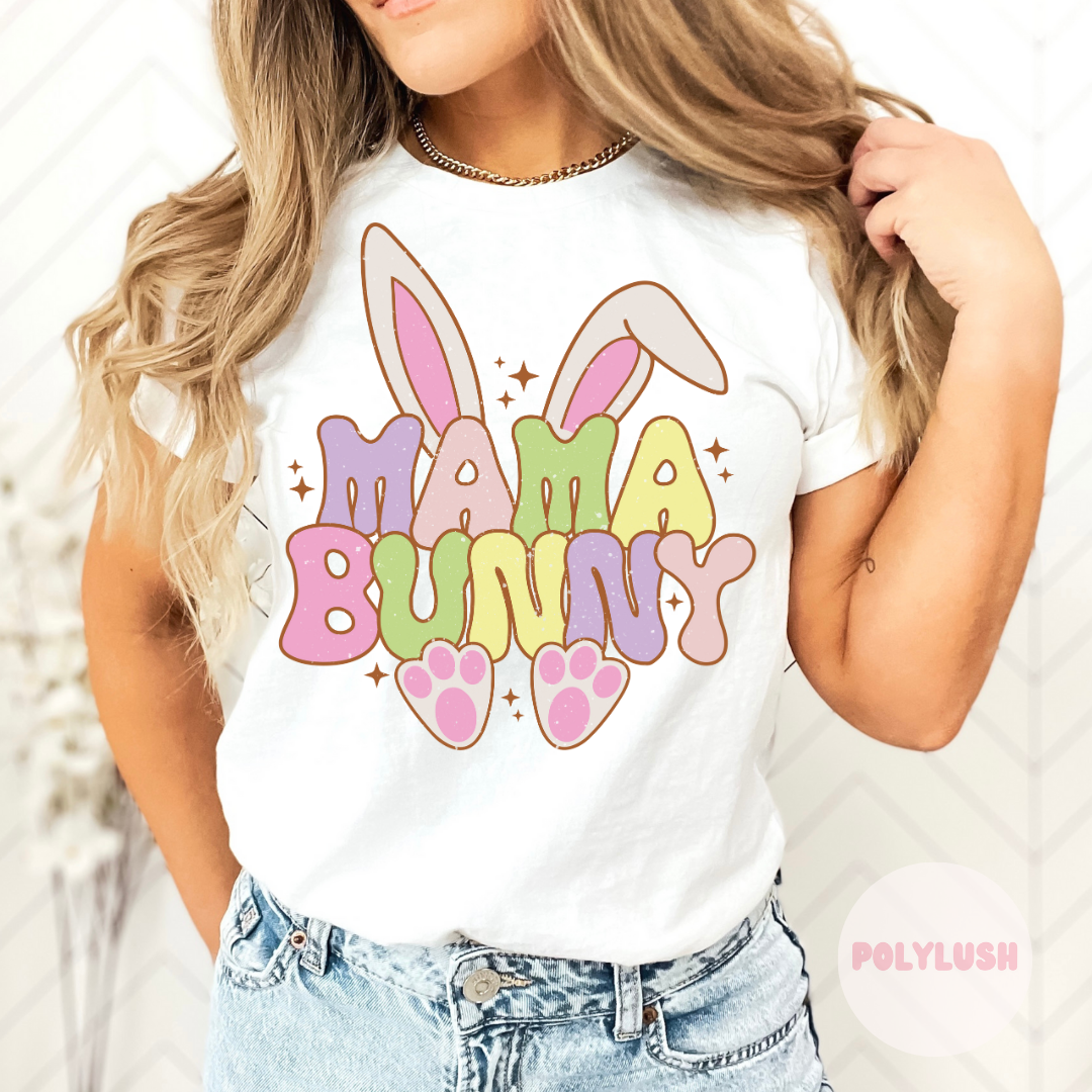 Mama Bunny DTF Transfer – Polylush