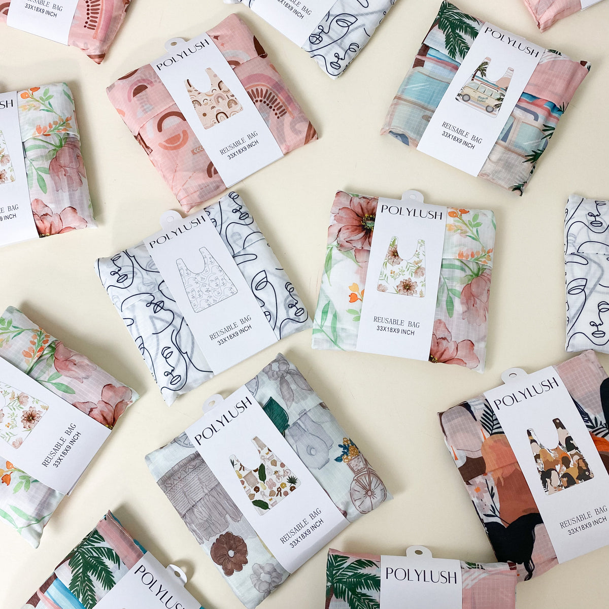 Large Reusable Bags – Polylush