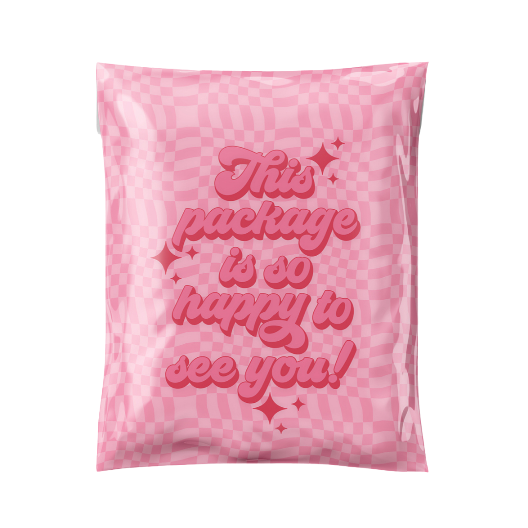 Cute Poly Mailers | Maple Smile Poly Mailers | Polylush