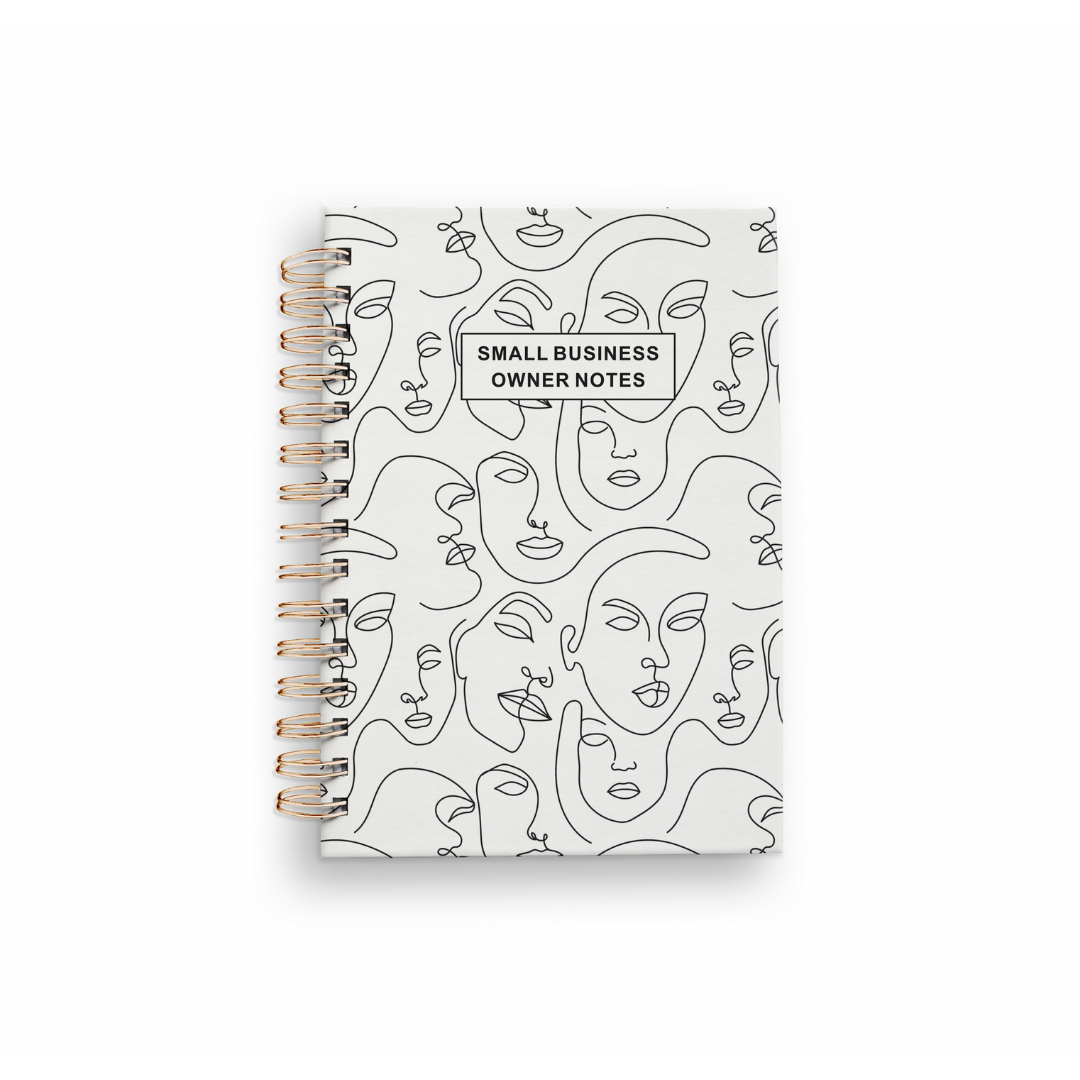 Abstract Line Faces Notebook Set – Polylush